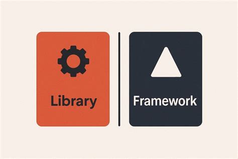🧰 Whats The Difference Between A Library And A Framework