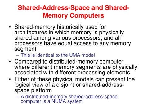 Ppt Shared Address Space Computing Hardware Issues Powerpoint Presentation Id5966605