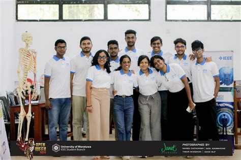 Ieee Embs Student Chapter At Ieee Open Week 2024 University Of Moratuwa
