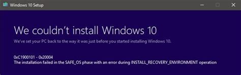 When Insider Build Upgrade Fails A Workaround Solved Windows 10 Forums