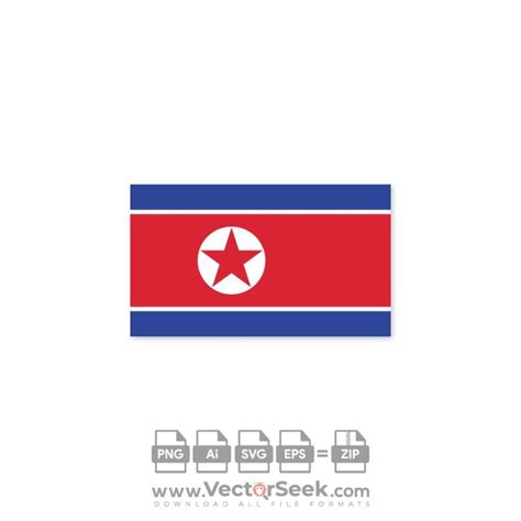 North Korea Flag Vector Ai Png Svg Eps Free Download