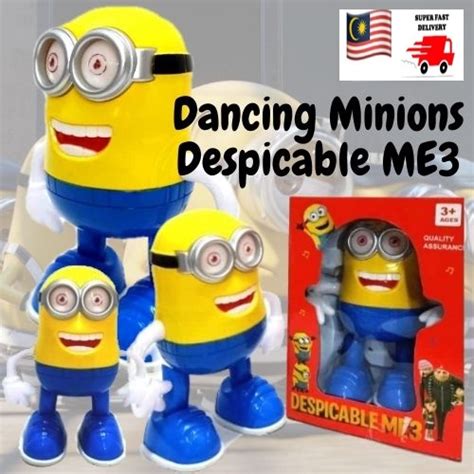 Dancing Dance Miminions Despicable Me3 With Light Music Song Musical