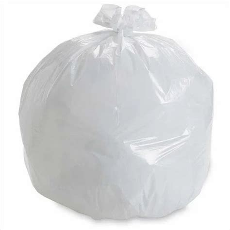 Plastic Plain White Garbage Bags At ₹ 120kilogram In Udaipur Id