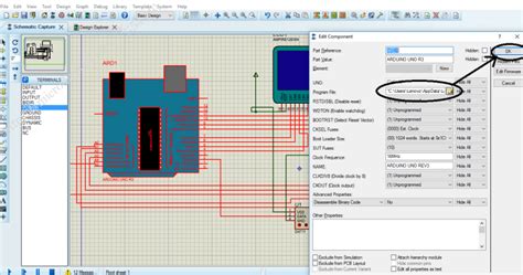 Simulate Dht11 Humidity Sensor With Glcd In Proteus