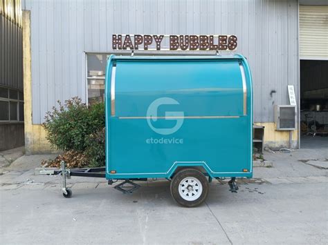Fr220d Turquoise Blue Food Trailer For Sale Custom Build By Etodevice