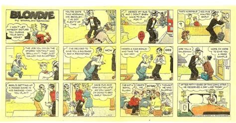 Chics Blondie The Comics Journal