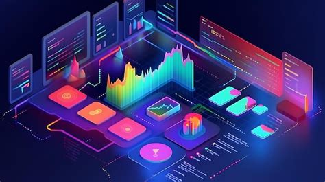 Premium Ai Image Isometric Infographic Concept Of Data Analytics