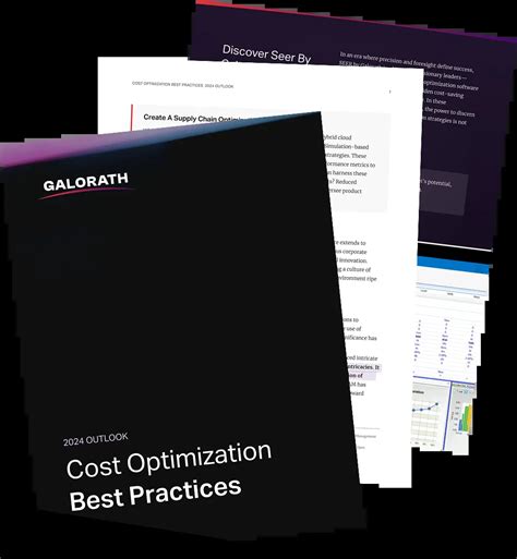 Master Intelligent Spending Cost Optimization Guide Galorath