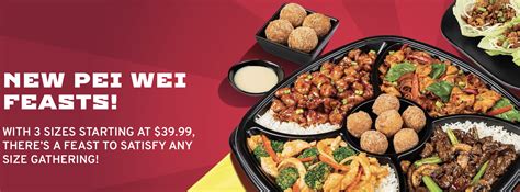 Pei Wei Introduces New Group Ordering Packages F And B