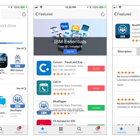 Redesigned Ibm App Store With Improved Uiux Rebranded Ibm App Catalog