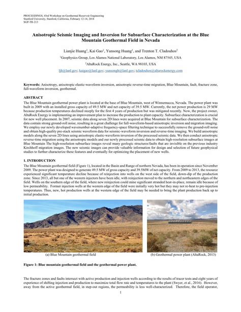 Pdf Anisotropic Seismic Imaging And Inversion For Both Fwi And Rtm Are Based On Wave