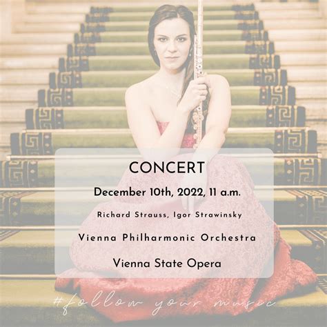 Karin Bonelli Flutist At The Vienna Philharmonic Orchestra