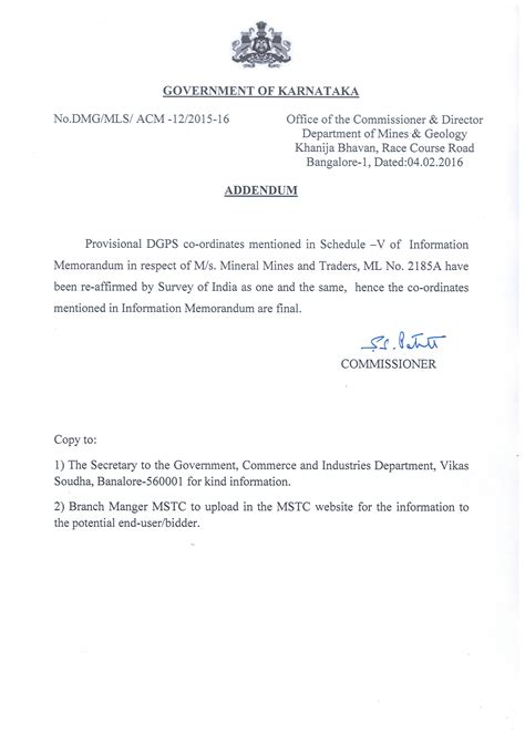 Corrigendum And Addendum Mlcl