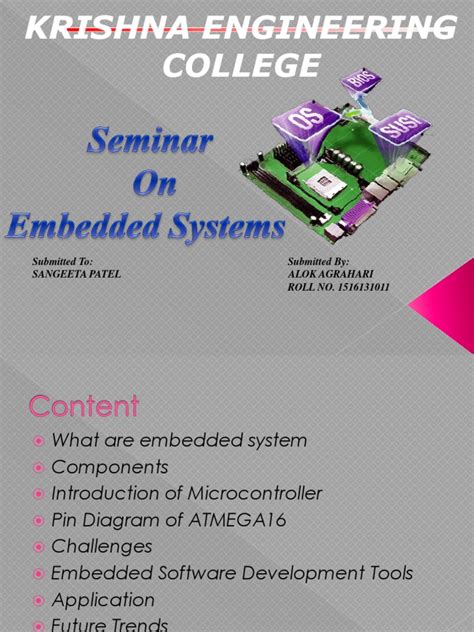 embedded systems ppt pptx embedded system microcontroller