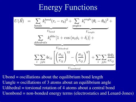 Ppt Molecular Dynamics Powerpoint Presentation Free Download Id426818