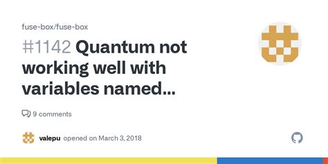 quantum not working well with variables named require inside