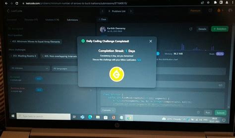 Karthik D On Linkedin Coding Leetcode2023 Streak Connections