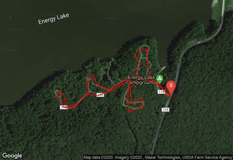Lake Amador Campground Map