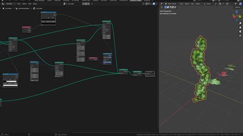 blender 4 ivy foliage geometry node released scripts and themes
