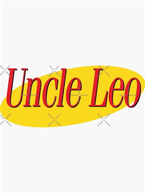 Uncle Leo Logo Sticker For Sale By Alpataco Redbubble