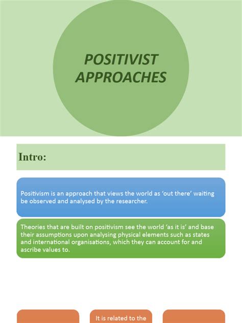 Positivist Pdf Positivism Science