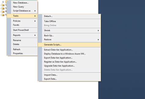 sql server database backup restore on lower version stack overflow
