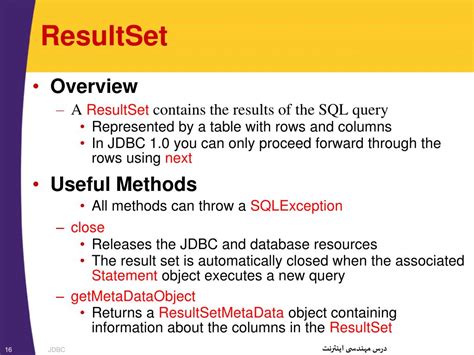 ppt introduction to jdbc powerpoint presentation free download id 3992558