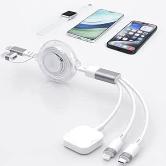 Amazon Com Aceyoon Multi Charging Cable Multi Charger In Multiple Ends Universal Charging