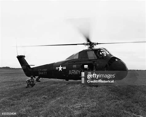 The H 34 Helicopter Was Used By American Forces During The Vietnam