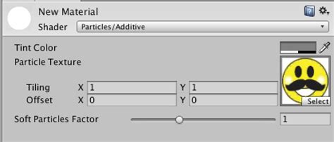 C How Can I Change The Default Particle In Unity D Stack Overflow