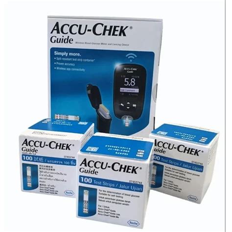 Mg Accu Chek Guide Test Strip Number Of Strips Strips At Rs In Nagpur