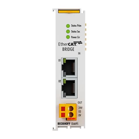 Beckhoff El6695 Ethercat Terminal Communication Interface Ethercat