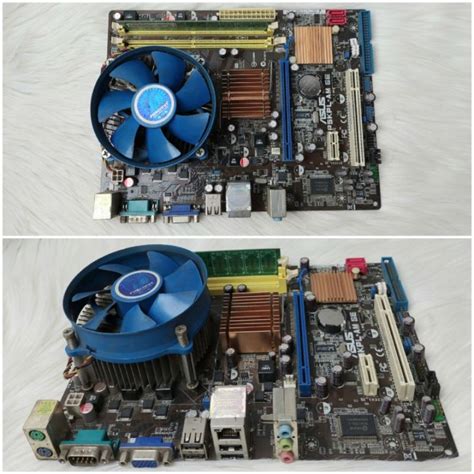 Jual Paket Motherboard Asus P5KPL.AM SE Intel G31 LGA 775+Processor ...