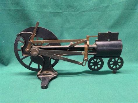 Antique Steam Engine Demonstration Toy Delaware Auction Center