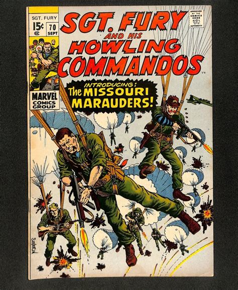 Sgt Fury And His Howling Commandos 70 Full Runs And Sets Marvel Sgt Fury War Hipcomic