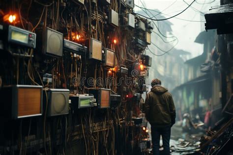 Retro Analog Device For Industry And Scientific Research And Measurements Open Air Laboratory