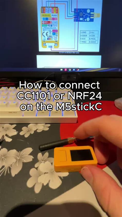 how to connect mods on m5stickc plus 2 👁️ popp n