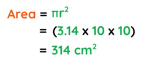 Circumference And Area Of A Circle Gcse Maths