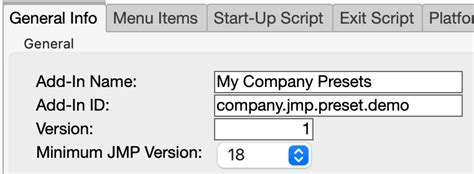 New Platform Presets In Jmp® 18 Jmp User Community