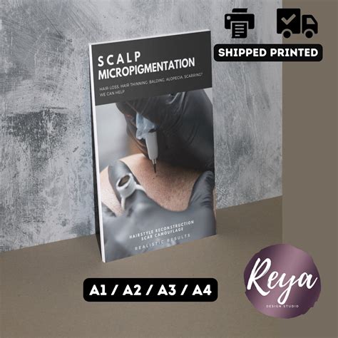 Scalp Micropigmentation Poster Printed A5 A4 A3 A2 A1 A0 Print Flyer Scalp Micropigmentation Poster Printed A5 A4 A3 A2 A1 A0 Print Flyer