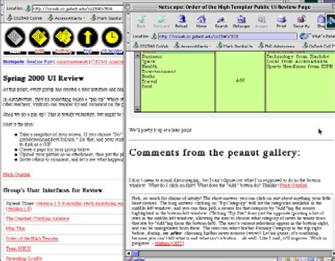 a user interface review activity in a computer science class download