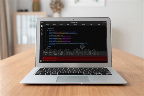 Software Development Programming On Computer Screen For Modish