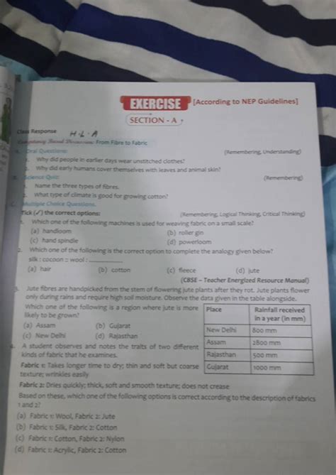 Hbs According To Nep Guidelines Section A Response Hla Pr