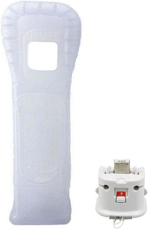 Amazon.com: OSTENT Motionplus Motion Plus + Silicone Case for Nintendo Wii Remote Controller ...