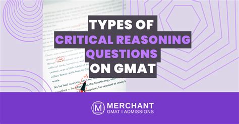 mastering critical reasoning on the gmat a guide to question types