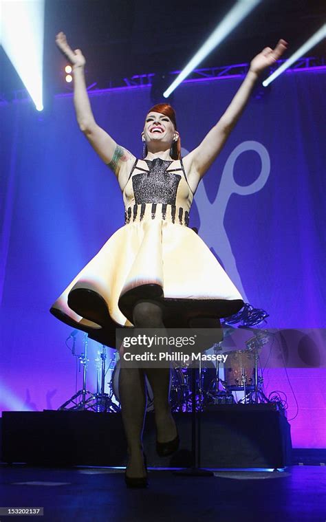 Ana Matronic From Scissor Sisters Performs At The Olympia Theatre On