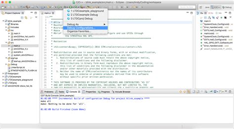 Get The Stm32f429 Discovery Board Running On Mac Osx Andrews Blog