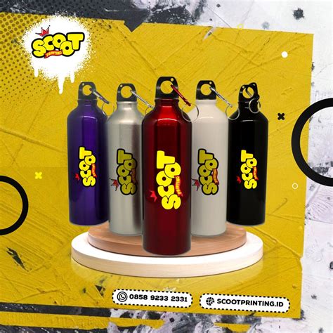 Botol Sport Alumunium Scoot Printing Botol Sport Alumunium Scoot Printing