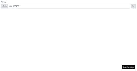 react input prefix suffix codesandbox