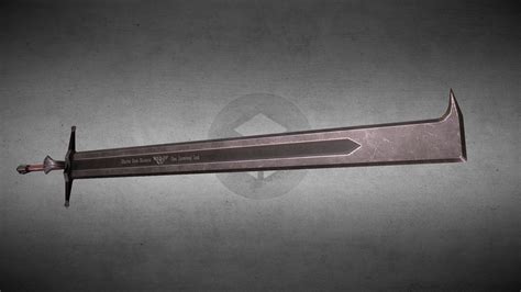 Executioner Sword 3d Model By Pfm Phoenixflamemodels [93c5a6e] Sketchfab